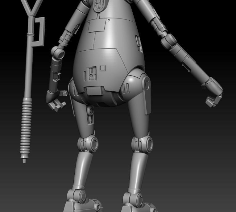 Ratcatcher Lep Droid One12 Scale Articulation 3d Stl Files 3d Model 3d