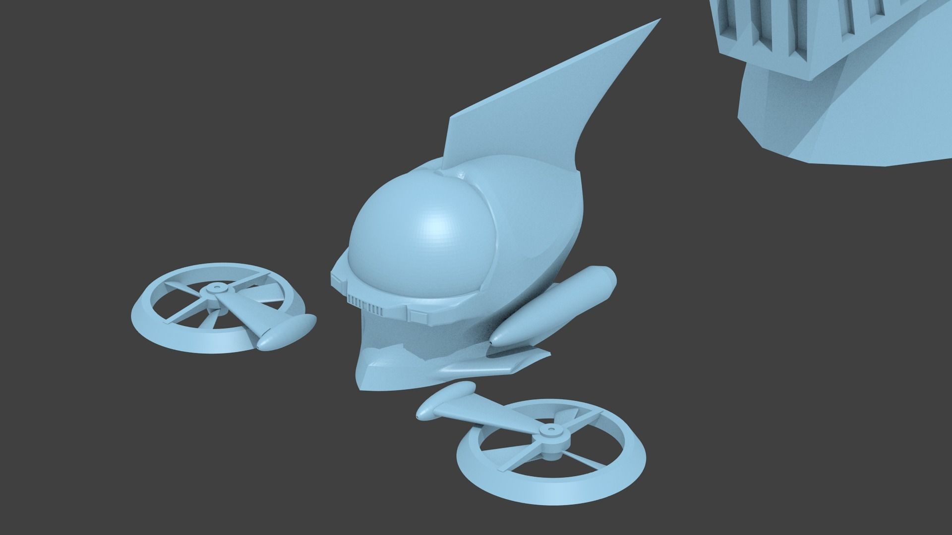 mazinger z 3D model 3D printable | CGTrader