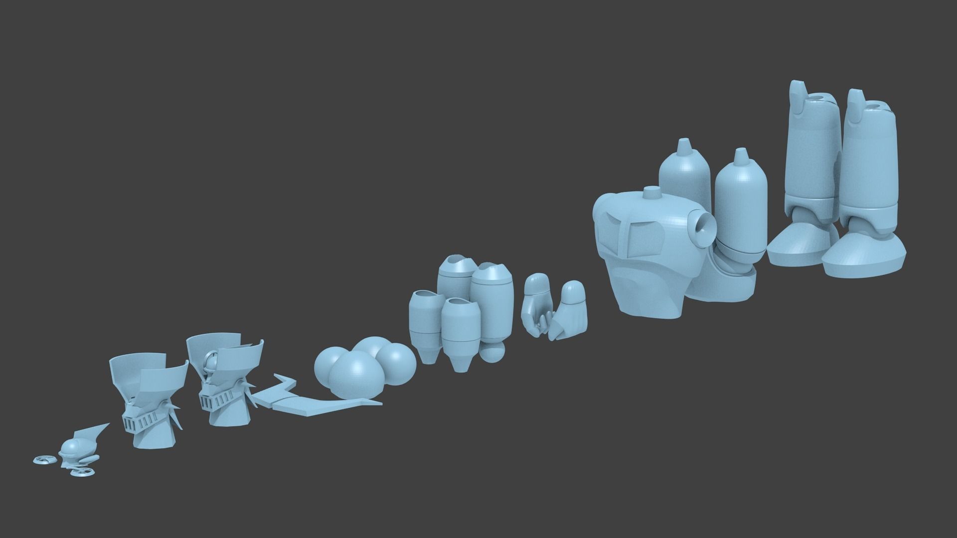 mazinger z 3D model 3D printable | CGTrader