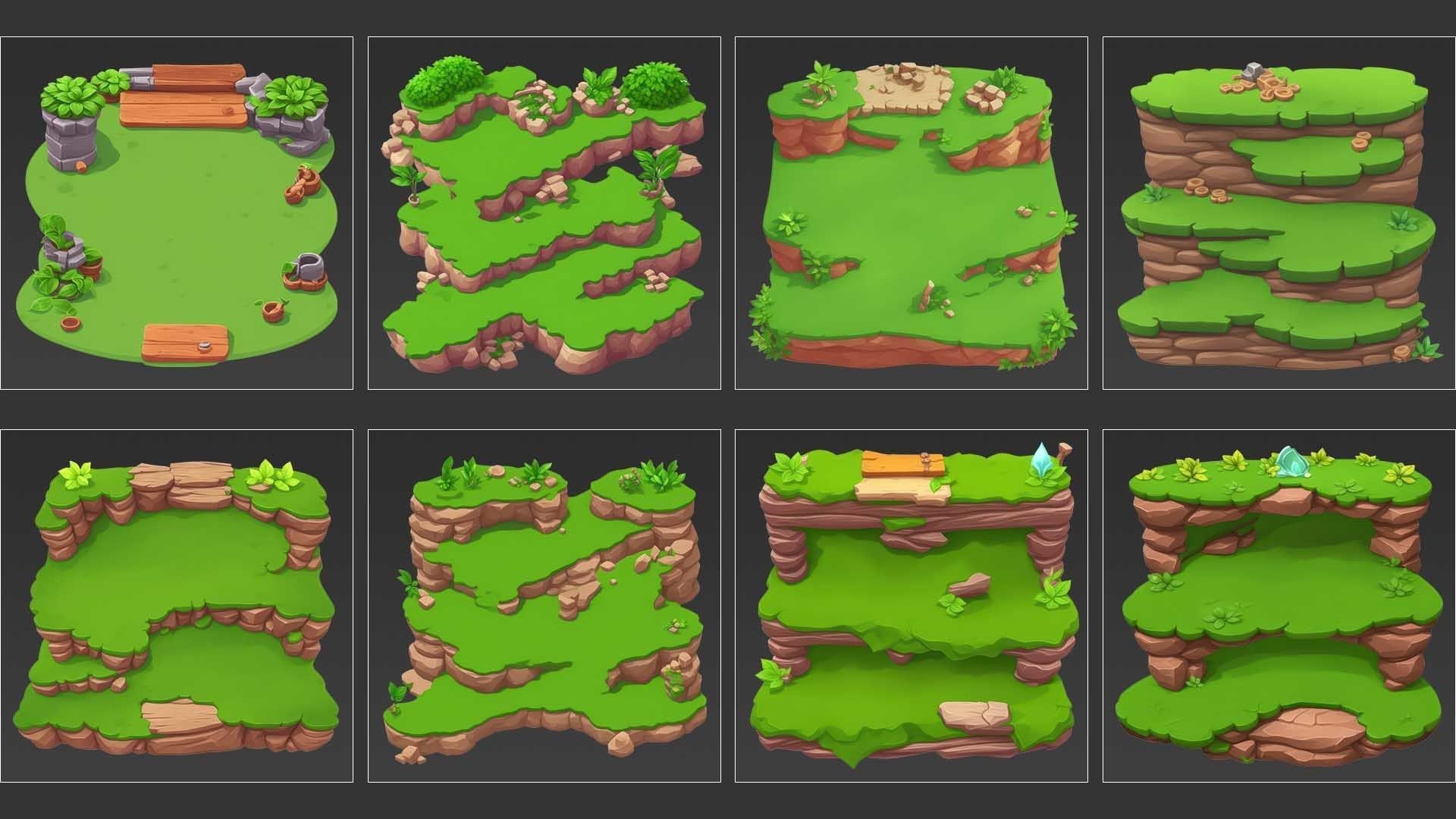 30 Fantasy Game Backgrounds Game Asset Texture | CGTrader