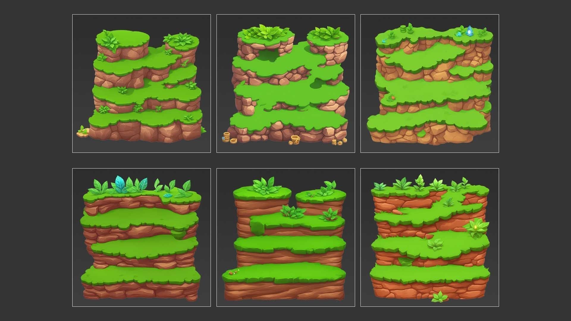 30 Fantasy Game Backgrounds Game Asset Texture | CGTrader