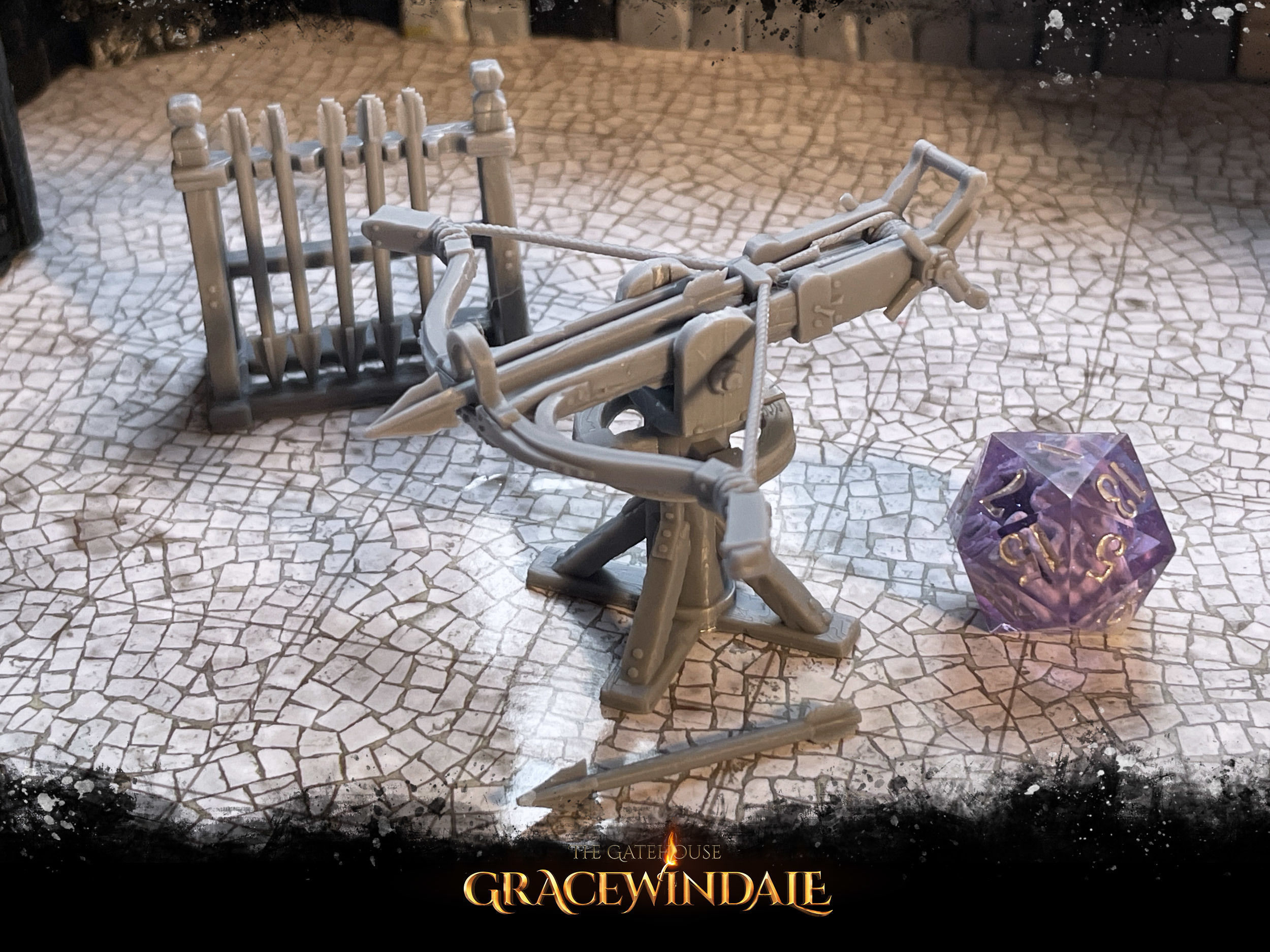 Gatehouse - Ballista 3D model 3D printable | CGTrader