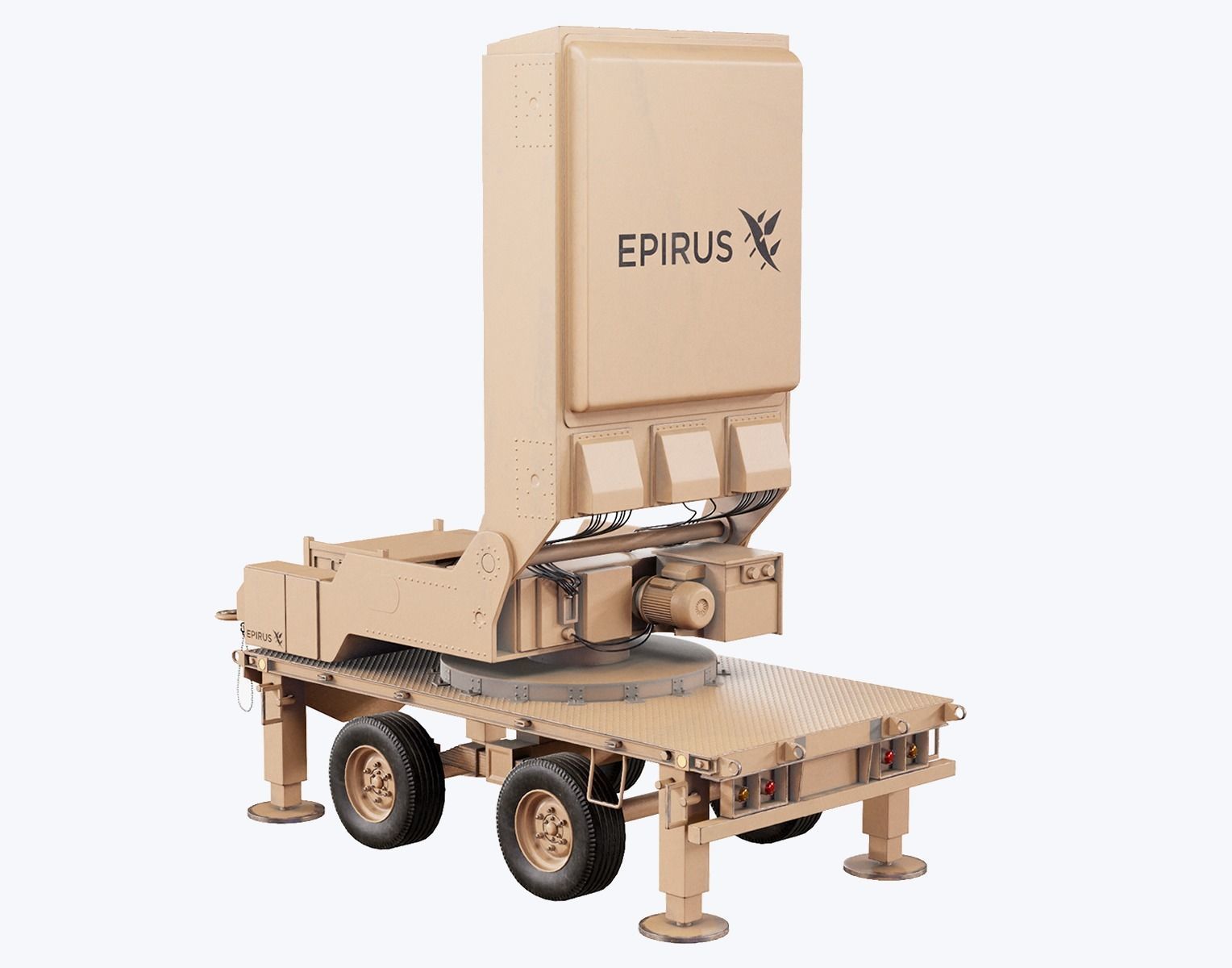 3D model Leonidas Epirus High-Power Microwave System VR / AR / low-poly | CGTrader