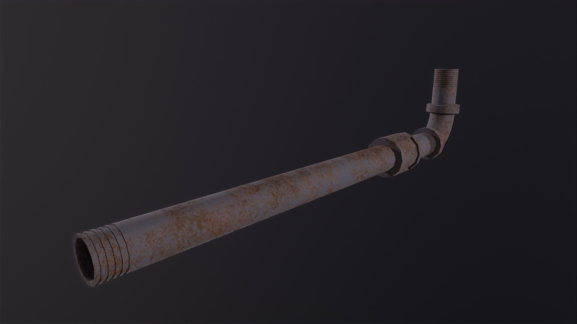 3D model Metal Pipe Weapon 3D Model VR / AR / low-poly | CGTrader