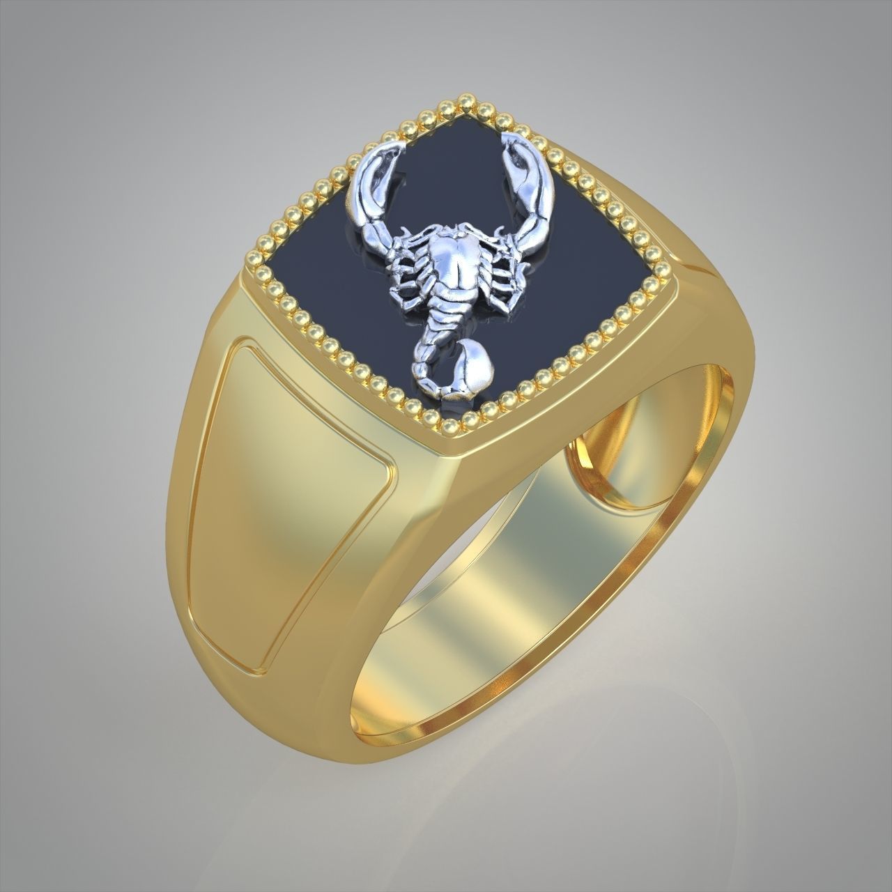 Scorpio ring 0338 3D printable model 17 3D model 3D printable | CGTrader