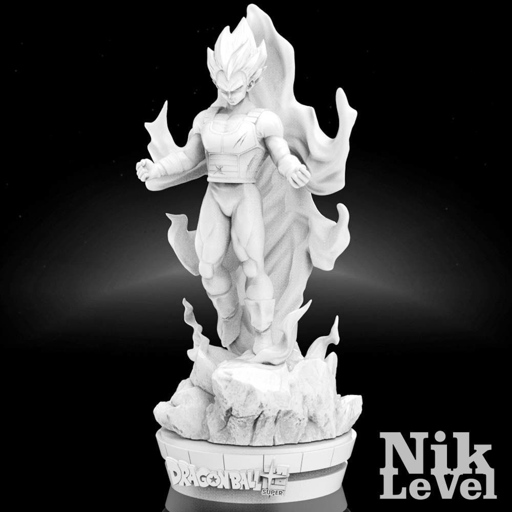 Vegeta Ultra Ego Dragon Ball 3D Printable 3D model 3D printable | CGTrader