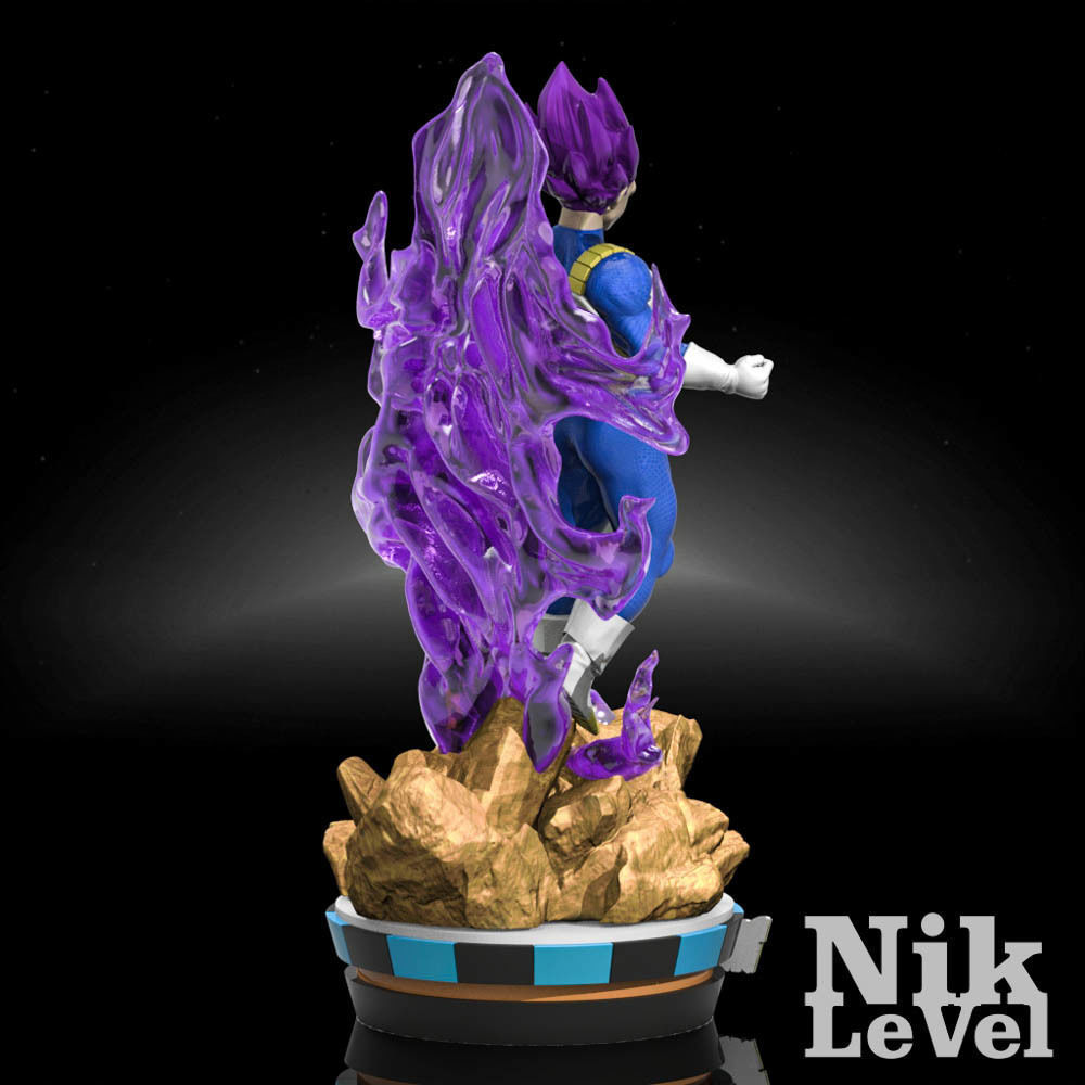 Vegeta Ultra Ego Dragon Ball 3D Printable 3D model 3D printable | CGTrader