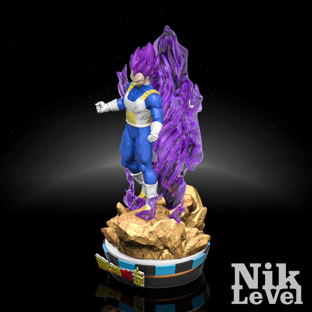Vegeta Ultra Ego Dragon Ball 3D Printable 3D model 3D printable | CGTrader