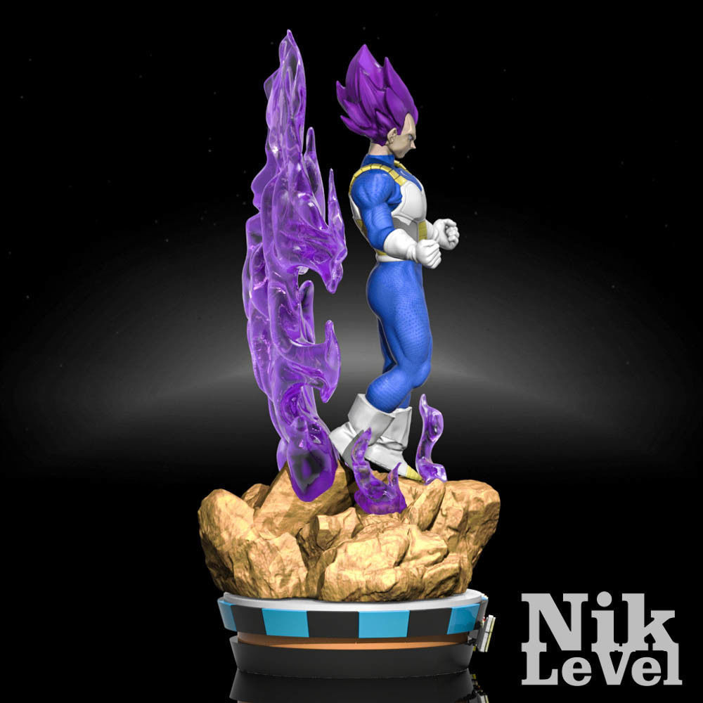Vegeta Ultra Ego Dragon Ball 3D Printable 3D model 3D printable | CGTrader