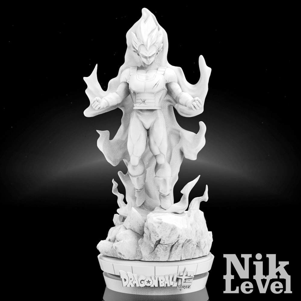 Vegeta Ultra Ego Dragon Ball 3D Printable 3D model 3D printable | CGTrader