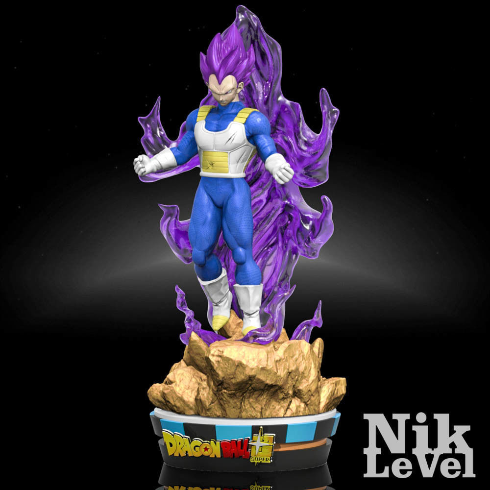 Vegeta Ultra Ego Dragon Ball 3D Printable 3D model 3D printable | CGTrader