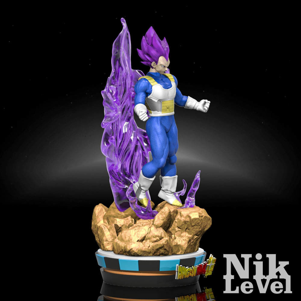 Vegeta Ultra Ego Dragon Ball 3D Printable 3D model 3D printable | CGTrader