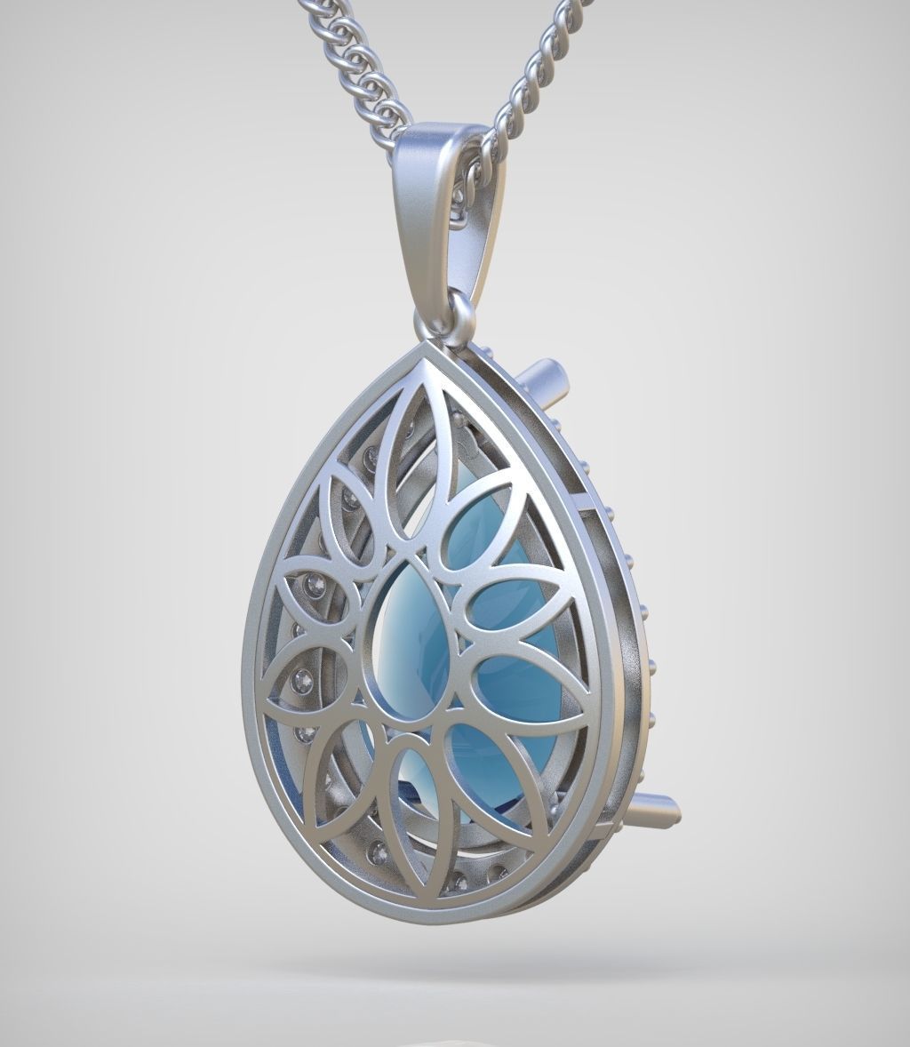 Pendant model 3D 0255 printable model8 3D model 3D printable | CGTrader