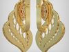 Earring model 0346 3D printable model12 3D model 3D printable | CGTrader