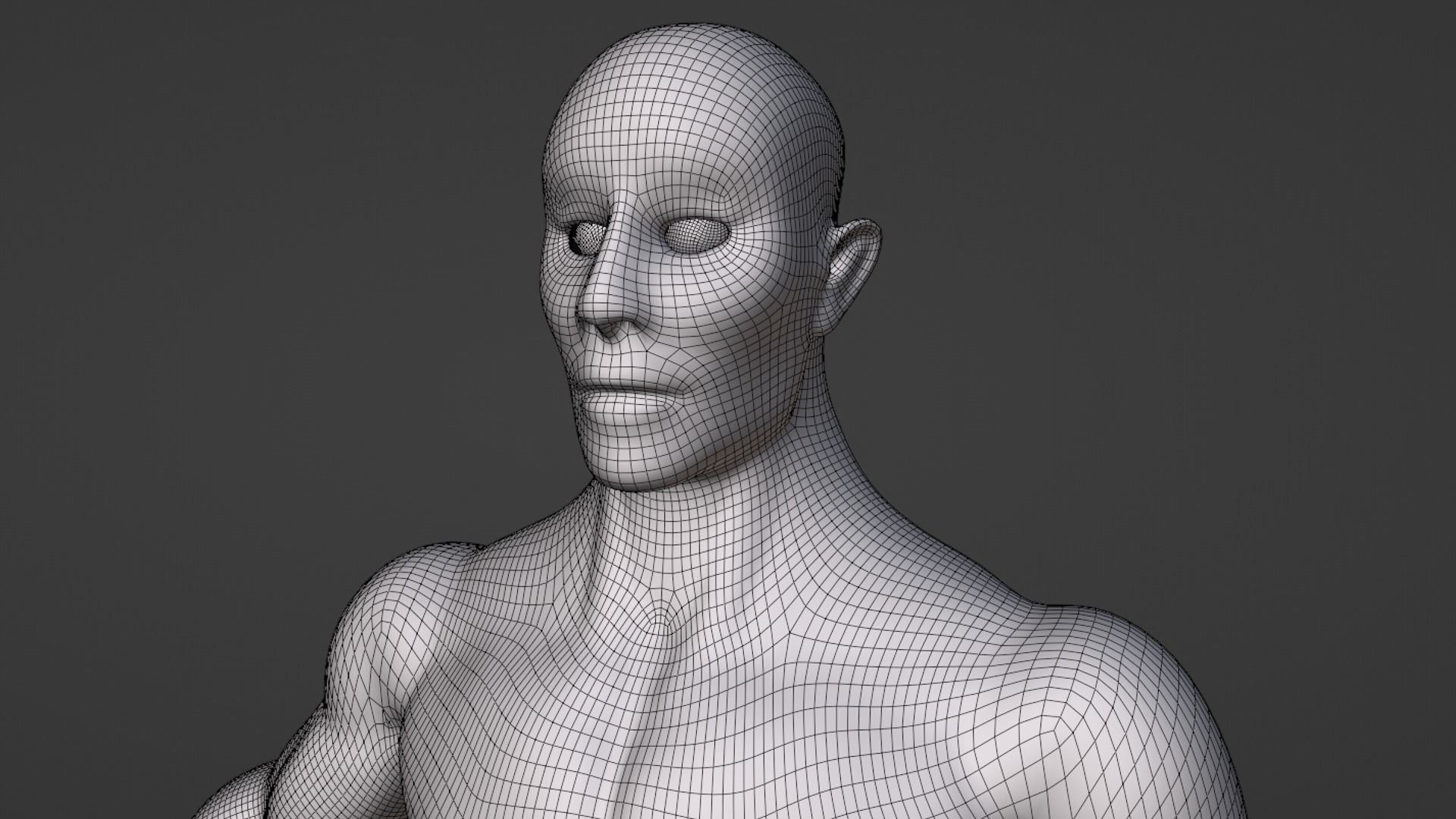 Male Stylized Superhero Basemesh 3D model | CGTrader