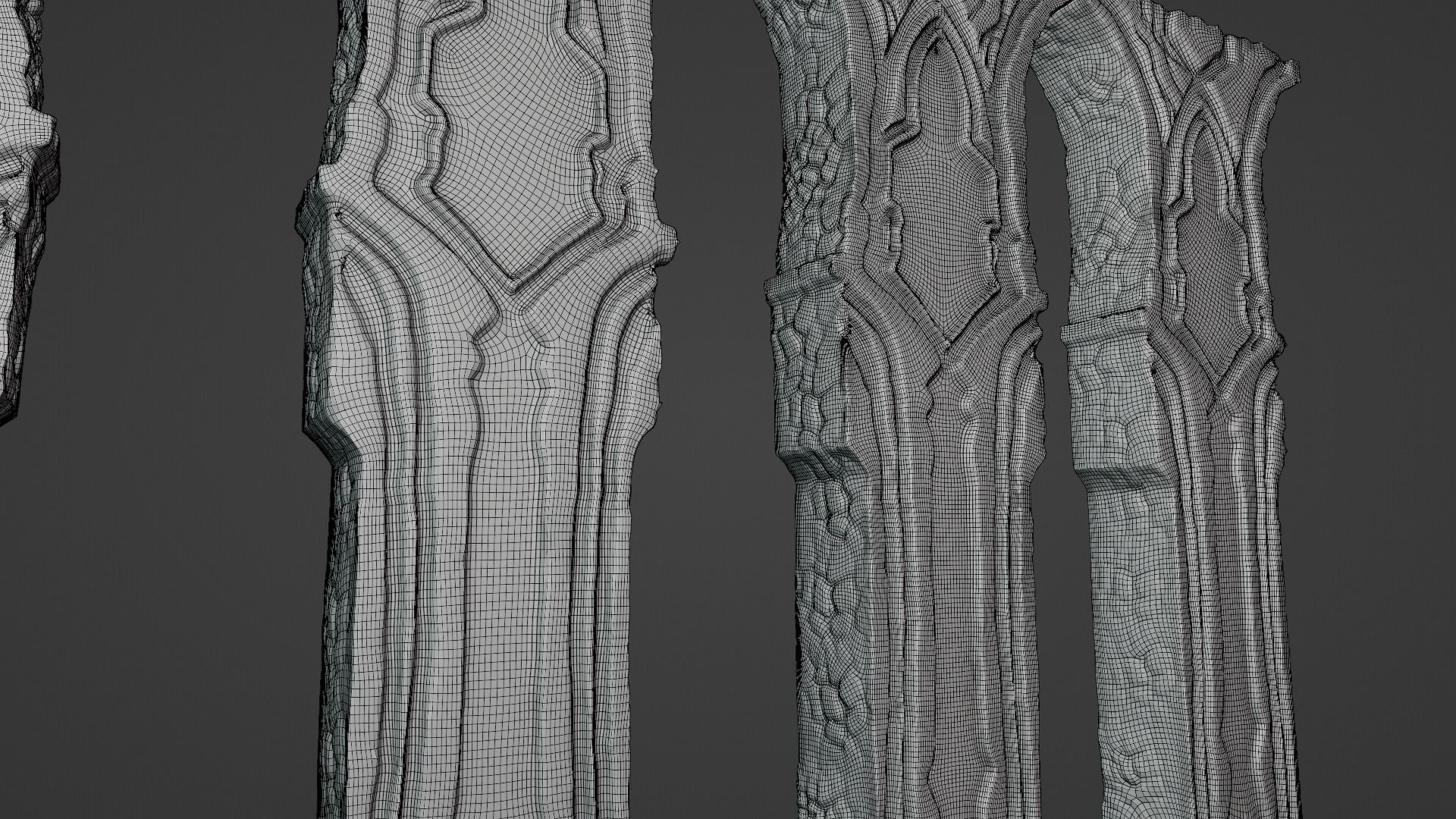 Ancient pillar Structure 3D model | CGTrader
