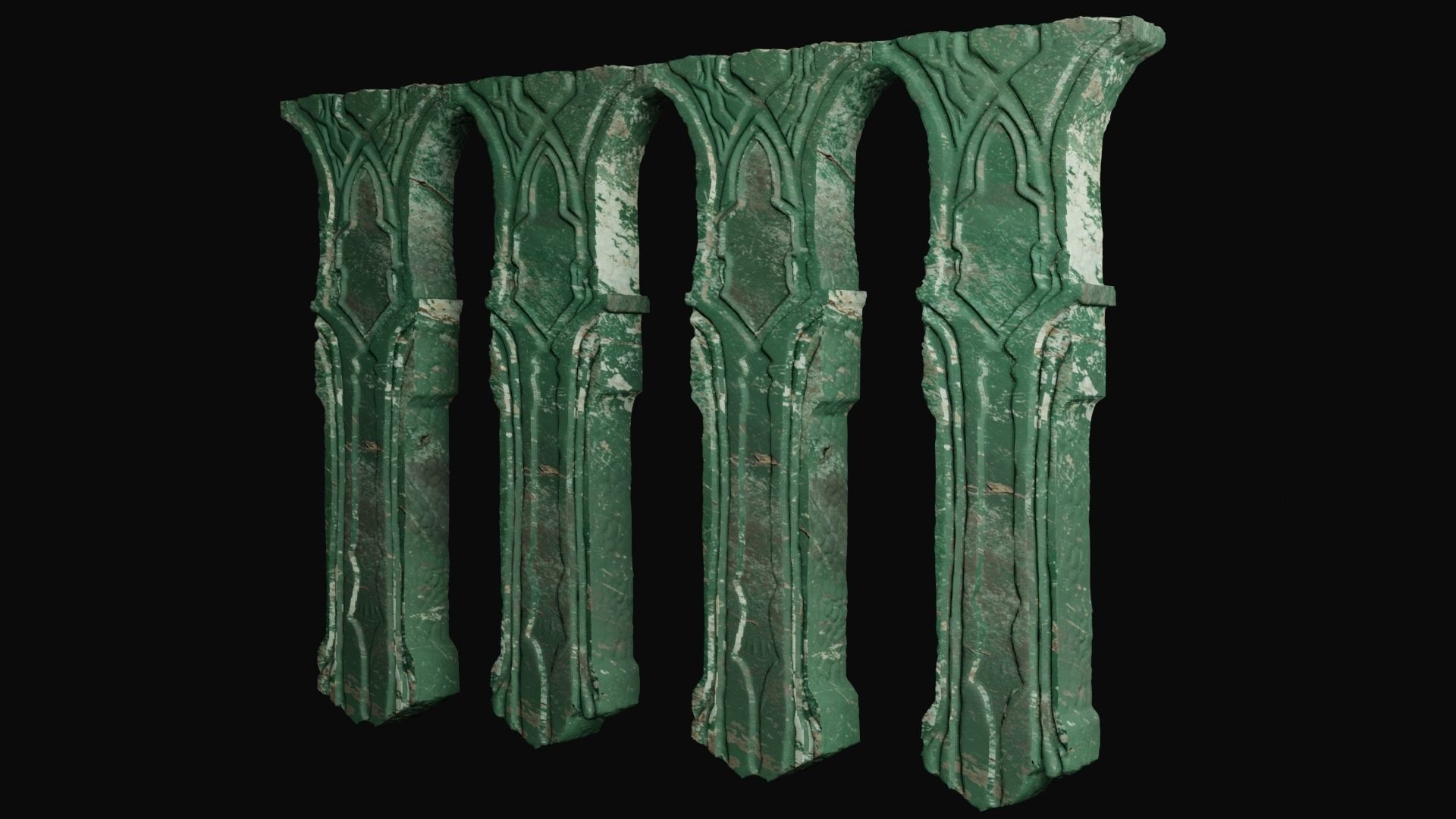 Ancient pillar Structure 3D model | CGTrader