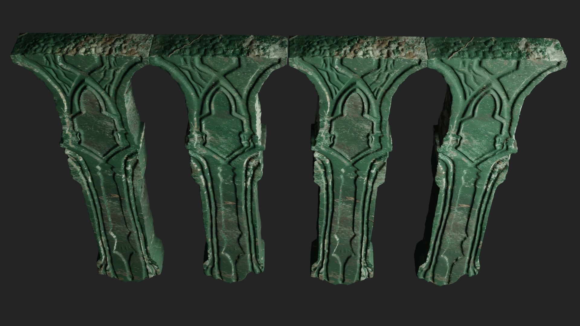 Ancient pillar Structure 3D model | CGTrader