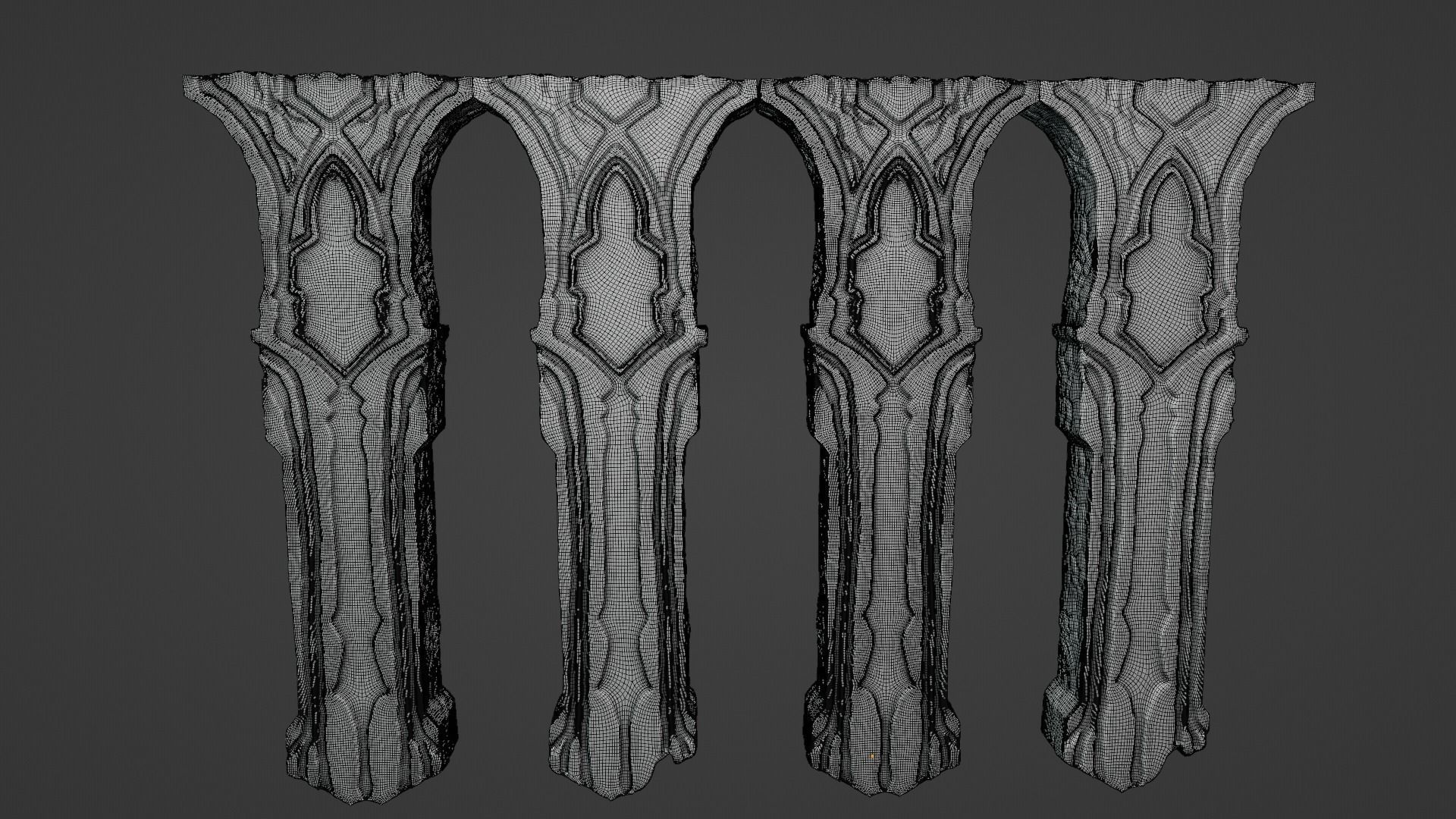 Ancient pillar Structure 3D model | CGTrader