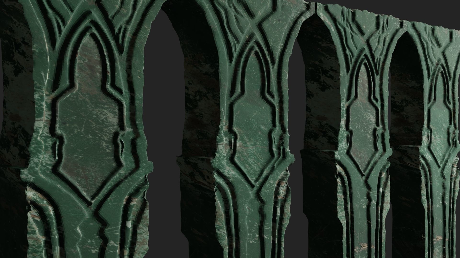 Ancient pillar Structure 3D model | CGTrader