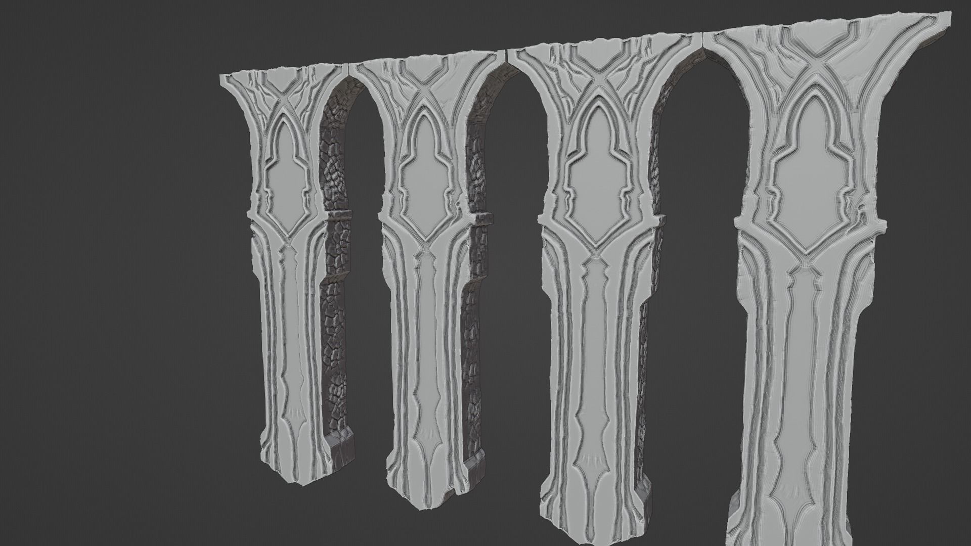 Ancient pillar Structure 3D model | CGTrader