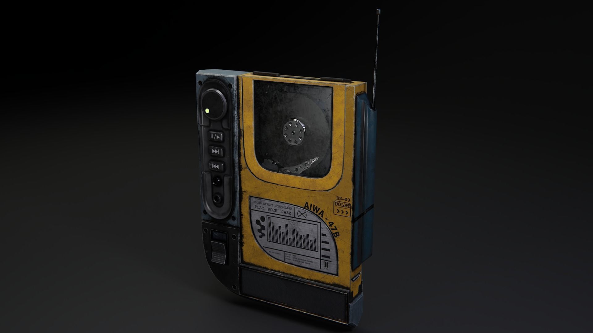 Vintage Recorder 3D model | CGTrader