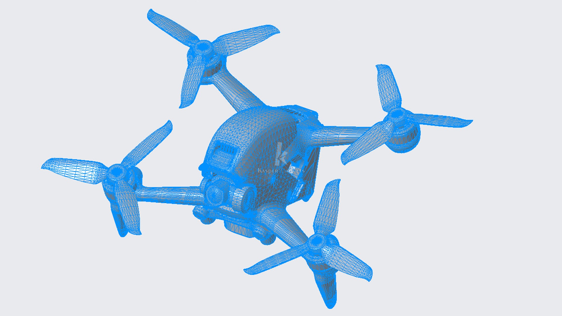 DJI FPV Drone 3D Model 3D model 3D printable | CGTrader