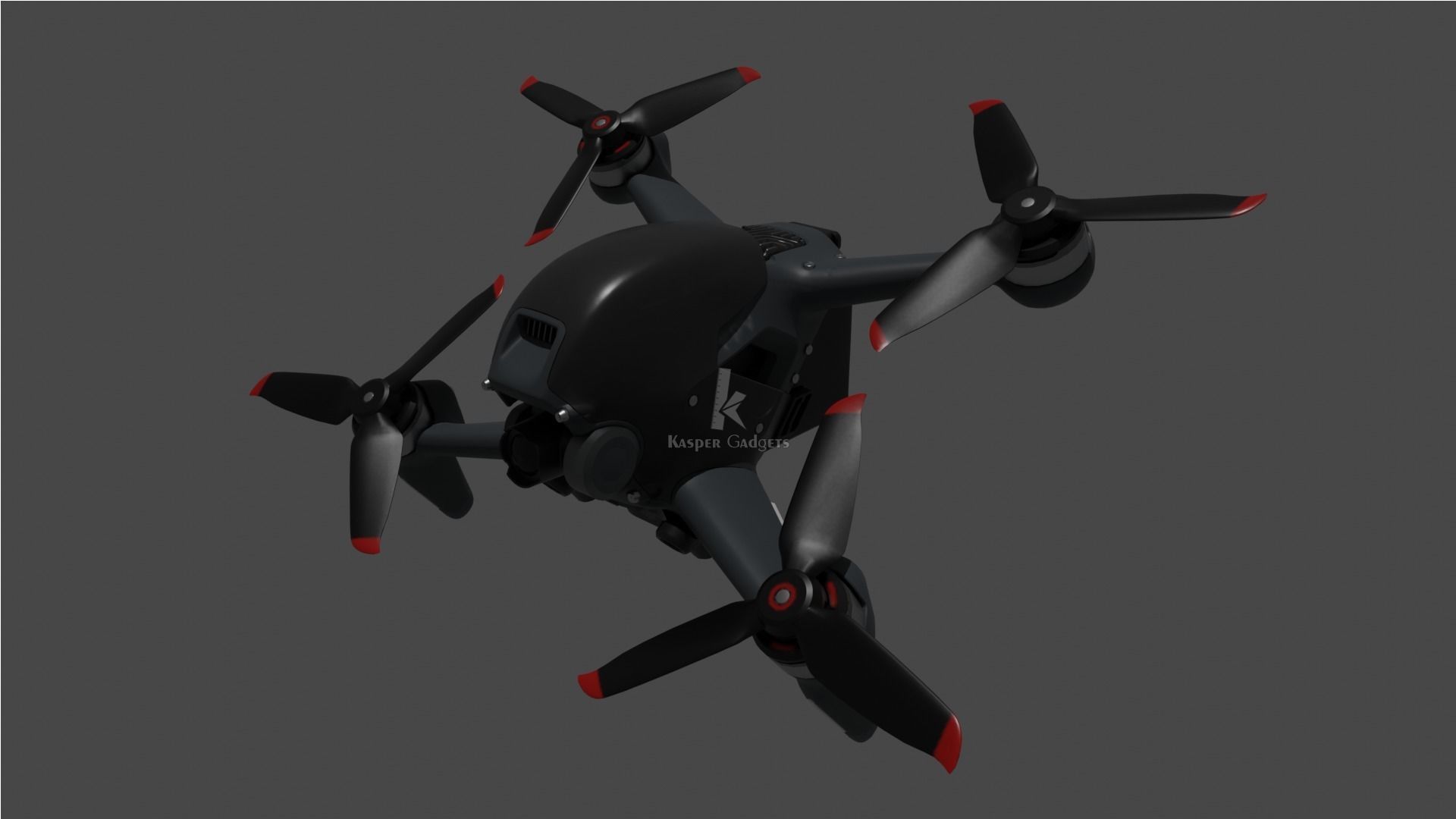 DJI FPV Drone 3D Model 3D model 3D printable | CGTrader