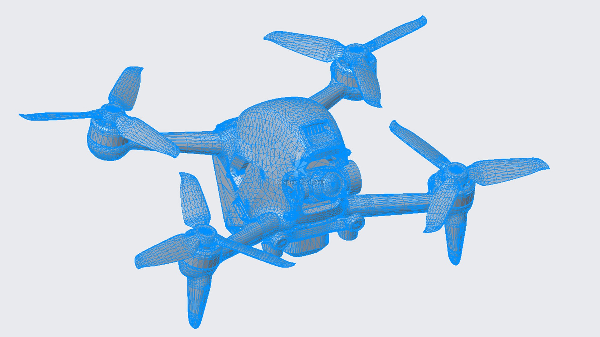 DJI FPV Drone 3D Model 3D model 3D printable | CGTrader