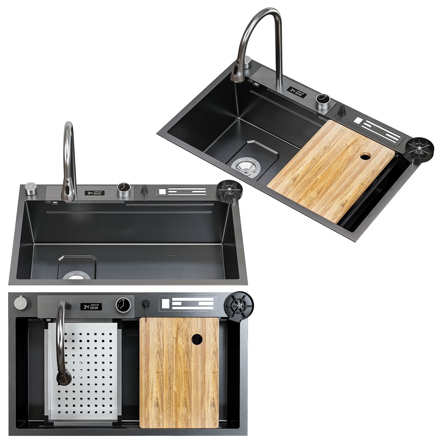 Asras sink set5 3D model | CGTrader