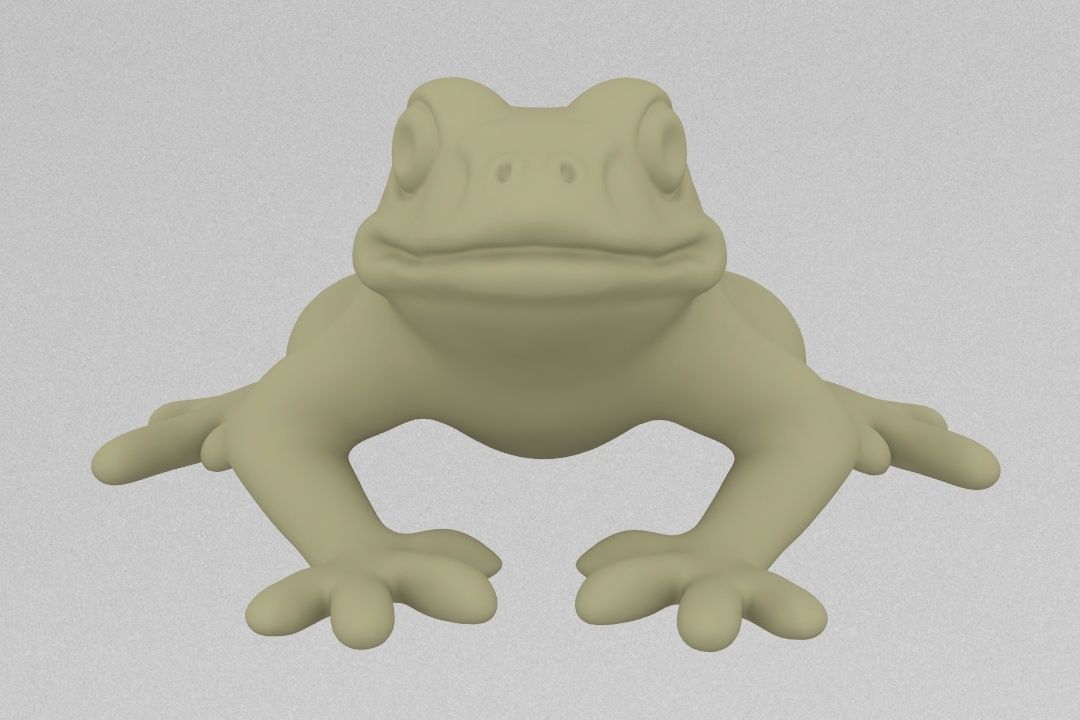 Frog bank 3D model 3D printable | CGTrader