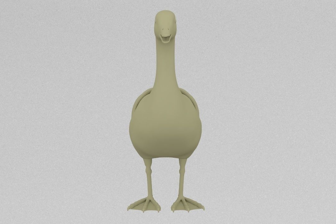 Goose 3D model 3D printable | CGTrader