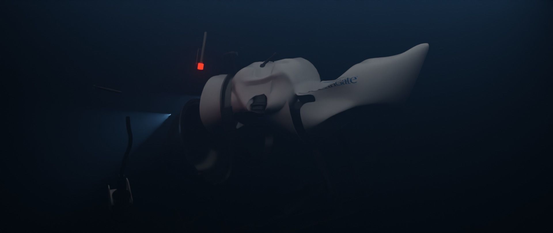 3D model Ocean Gate Titan submarine implosion animation VR / AR / low ...