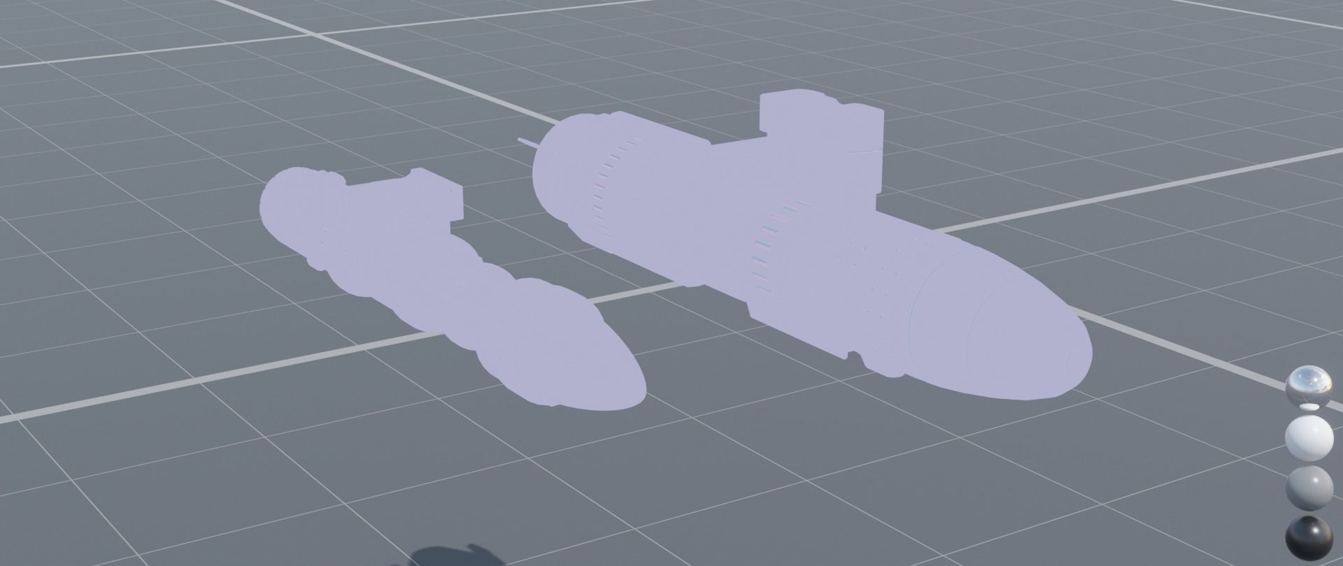 Modular missile pack 3D model | CGTrader