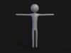 3D model Stickman Base Mesh VR / AR / low-poly | CGTrader