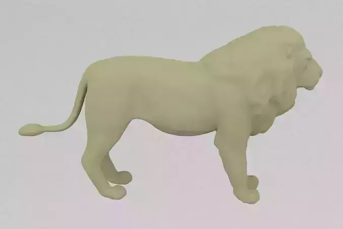 Lion King 3D model 3D printable | CGTrader