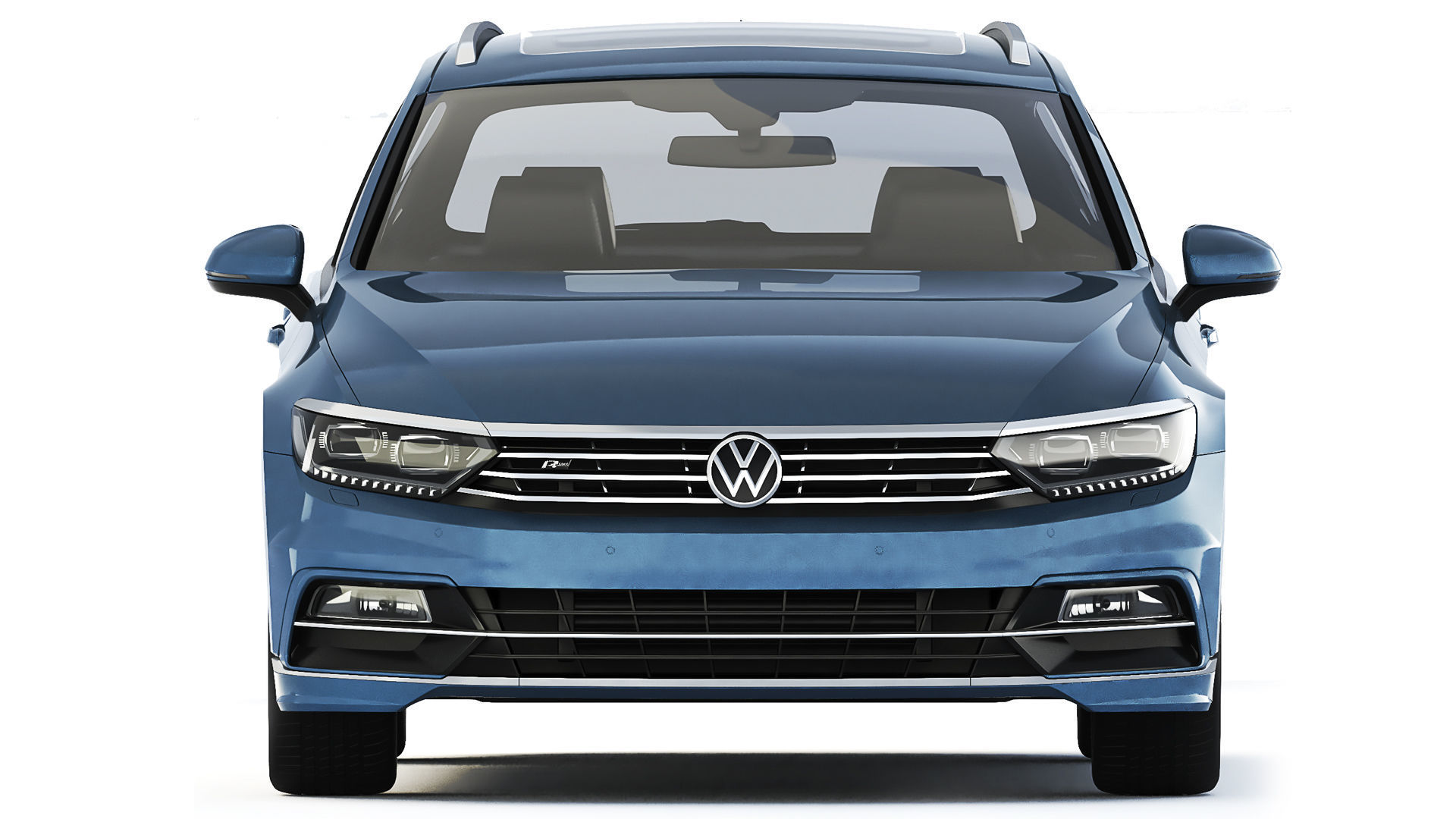 Volkswagen Passat B8 Variant R-Line 2015 3D model | CGTrader