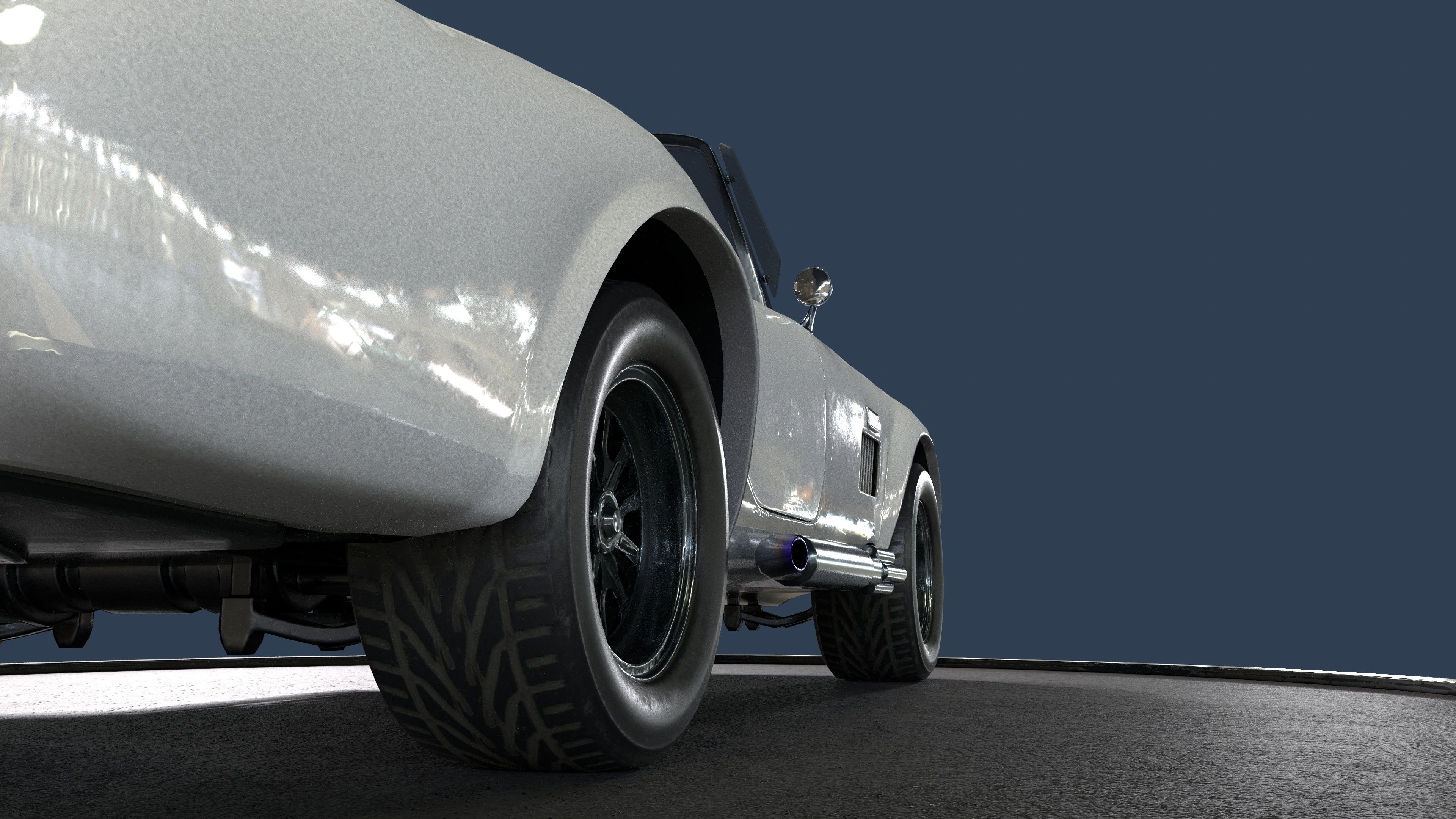 3D model Shelby Cobra 427 VR / AR / low-poly | CGTrader