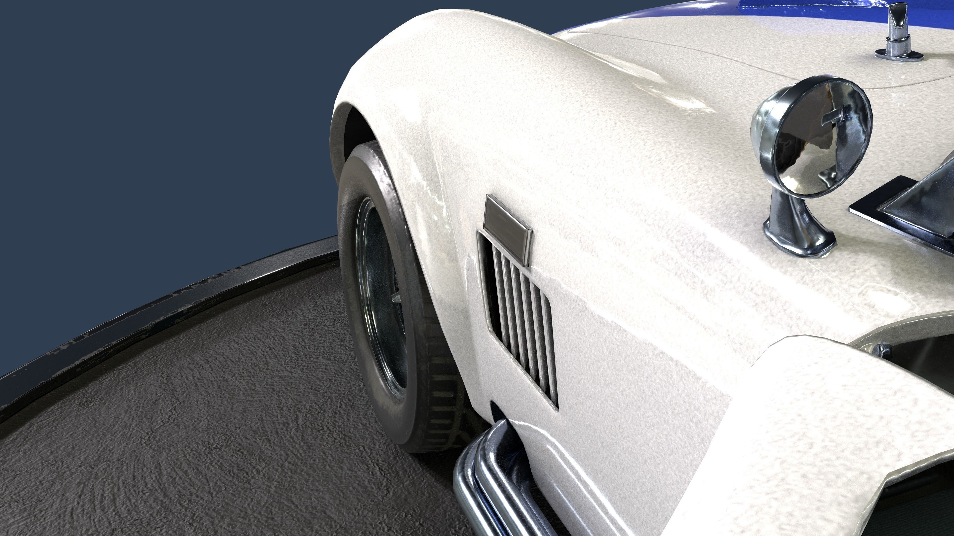3D model Shelby Cobra 427 VR / AR / low-poly | CGTrader