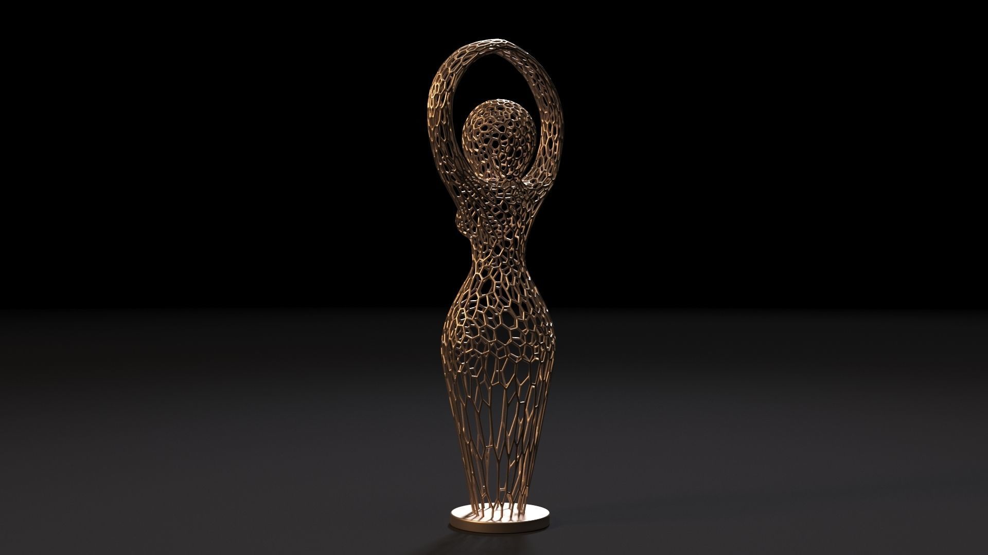 Goddess figurine 3D model 3D printable | CGTrader