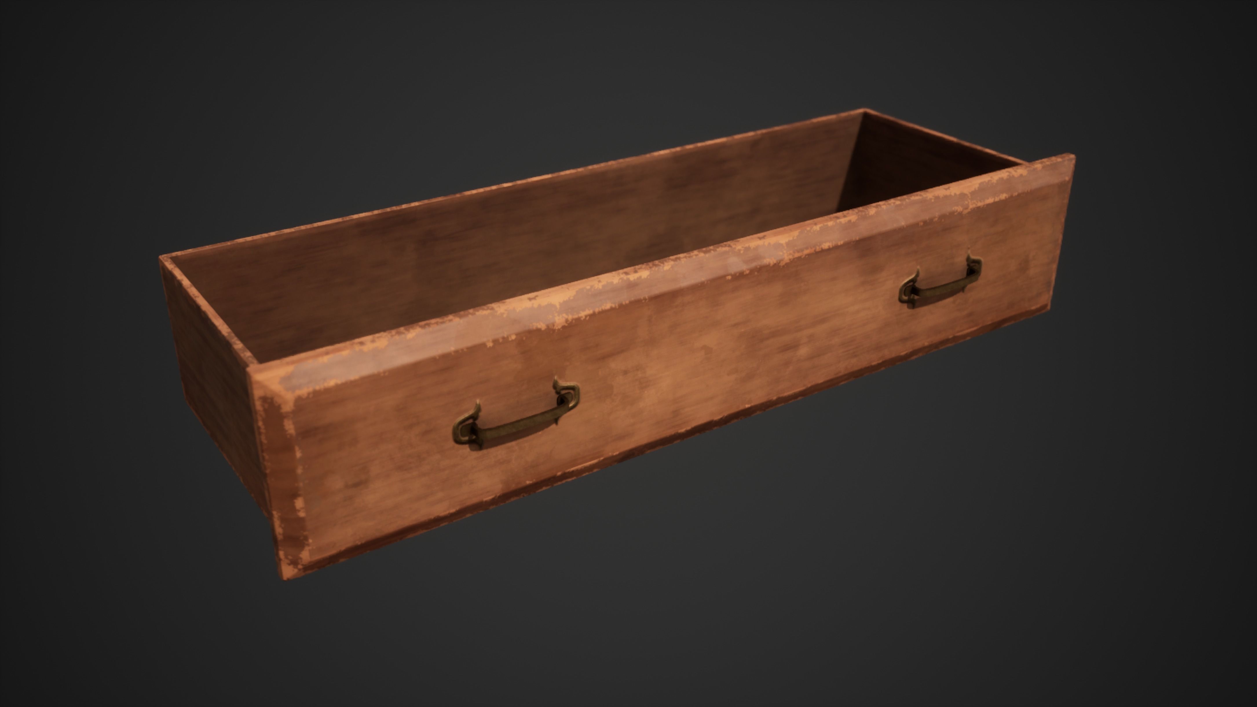 Stylized Wardrobe free VR / AR / low-poly 3D model | CGTrader