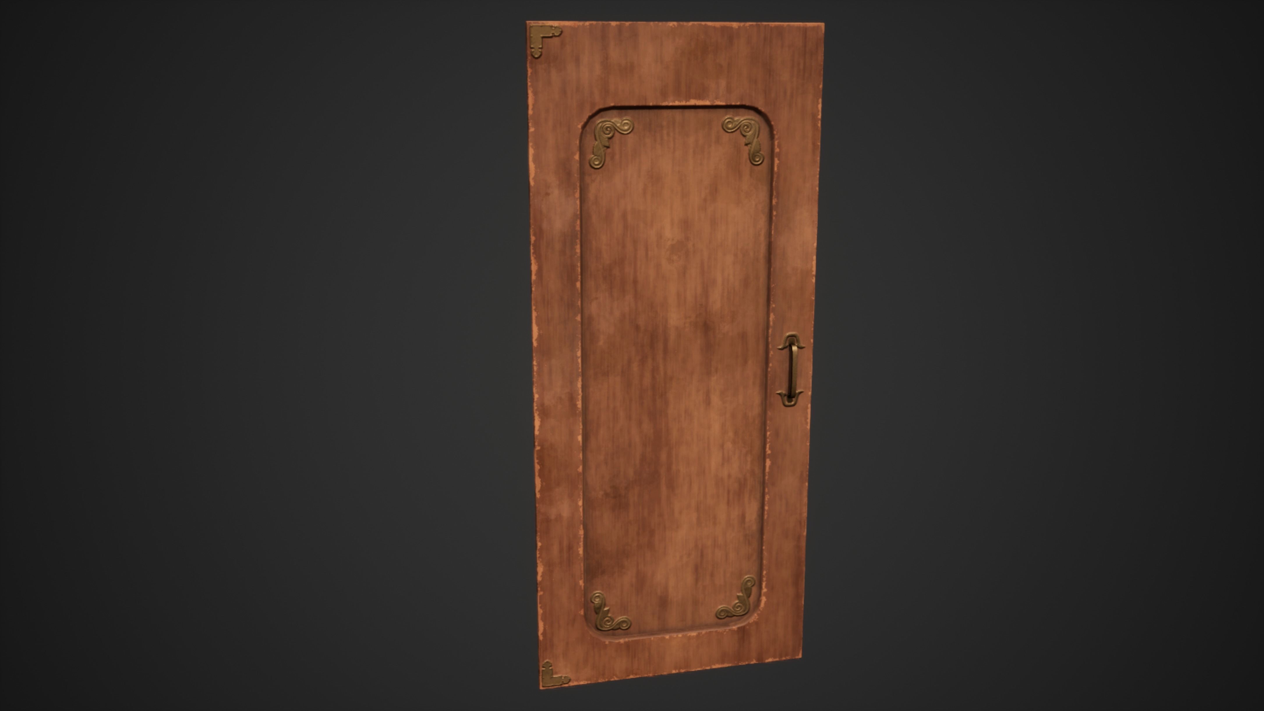 Stylized Wardrobe free VR / AR / low-poly 3D model | CGTrader