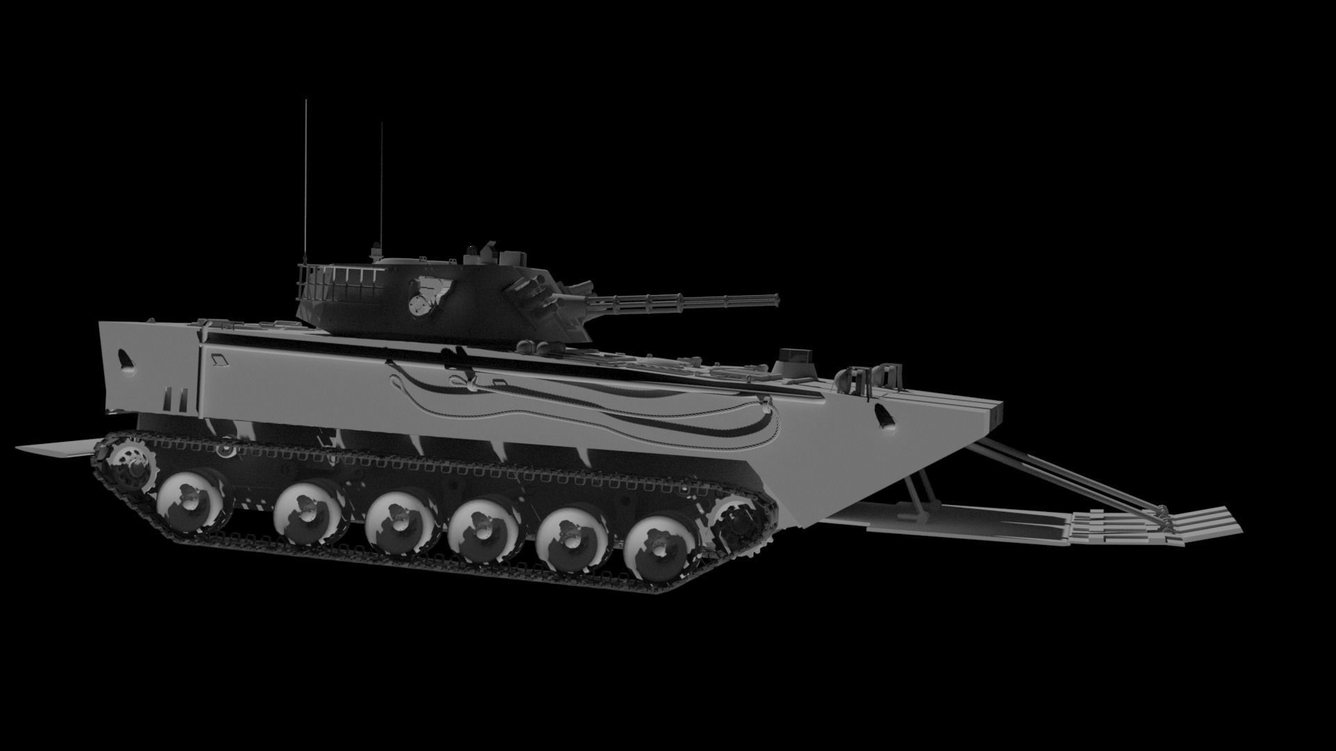 PLA ZBD-05 amphibious fighting vehicle 3D model animated | CGTrader