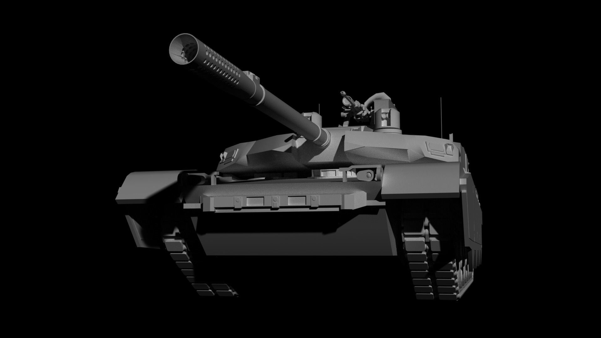 M1AX Abrams X Main Battle Tank 3D model | CGTrader