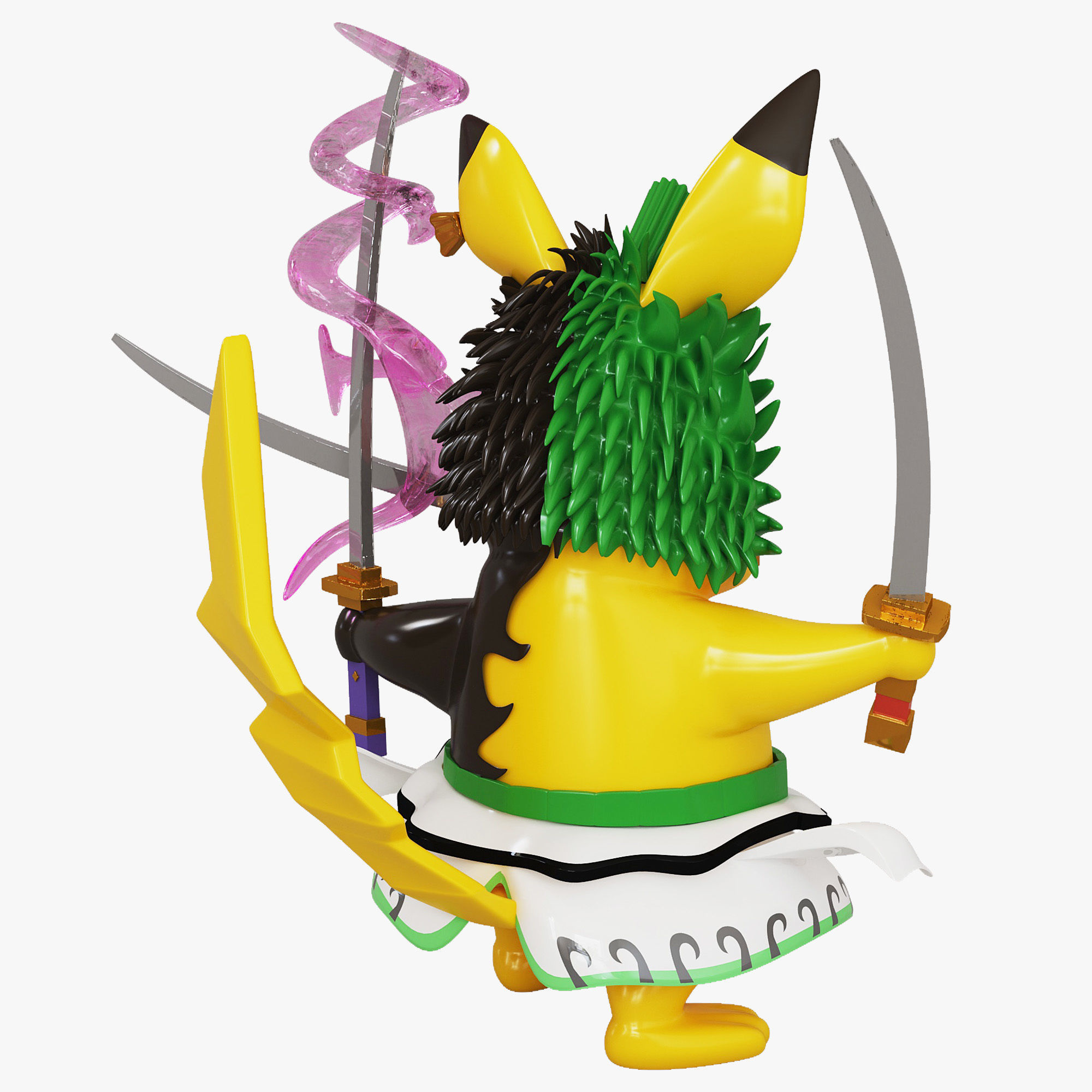 3D model Pokemon Pikachu Zoro VR / AR / low-poly | CGTrader