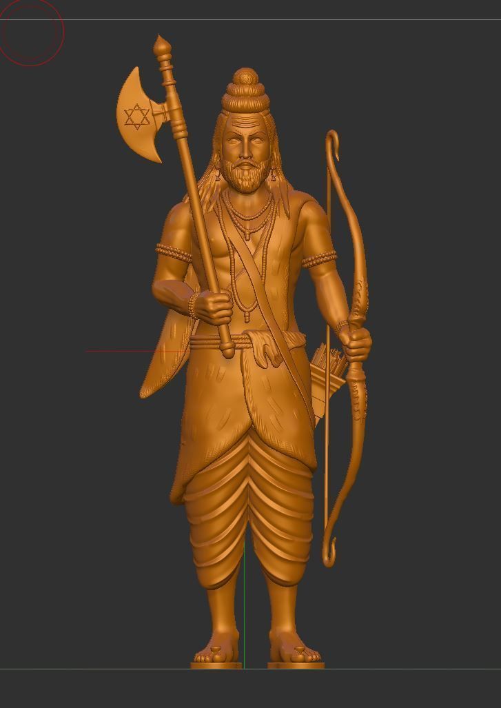 Parashurama 3D model 3D printable | CGTrader