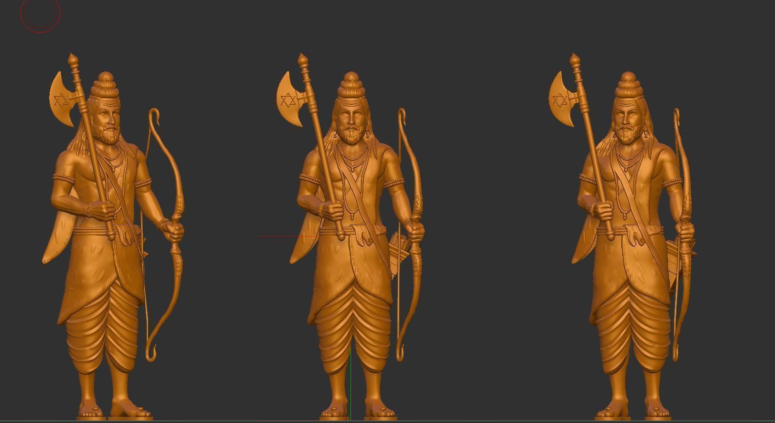 Parashurama 3D model 3D printable | CGTrader
