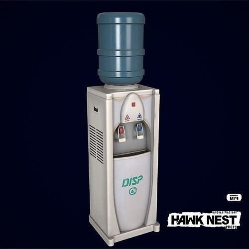 3D model Water Dispenser VR / AR / low-poly | CGTrader