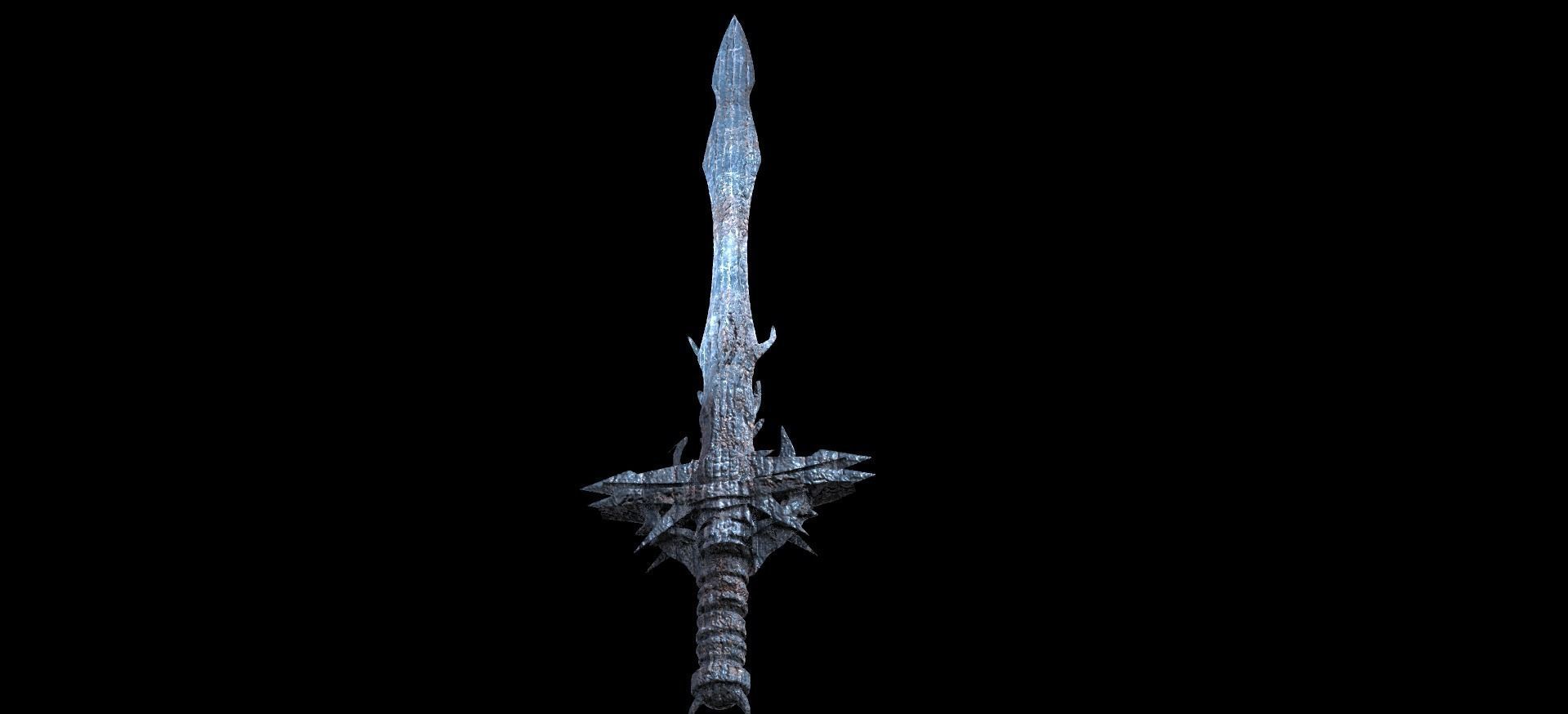 Ice Witch Blade 3 3D model | CGTrader