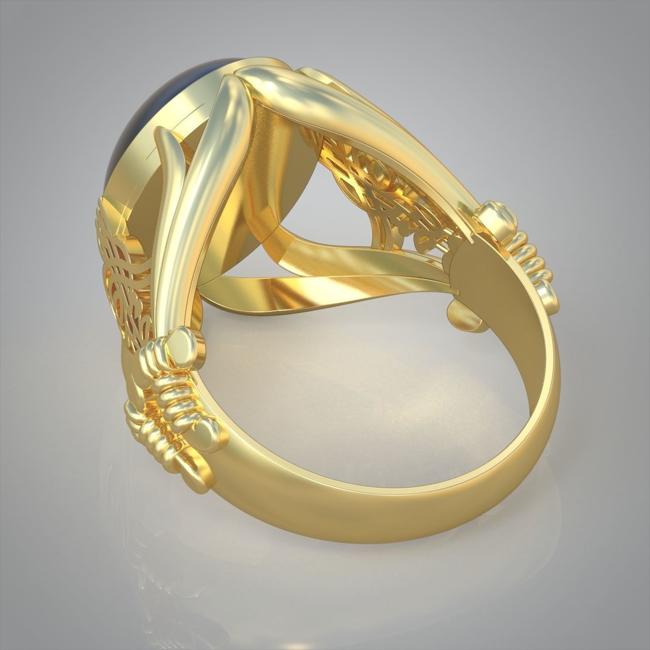 Muslim ring 0377 3D printable model 15 3D model 3D printable | CGTrader